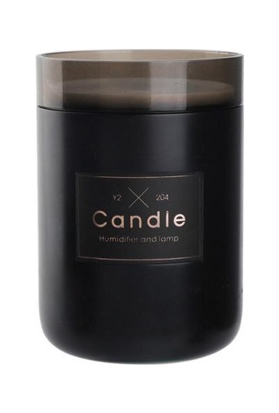 Yukka Siyah 280 ml Ultrasonik Hava Nemlendirici Difüzör (Yurt Dışından)