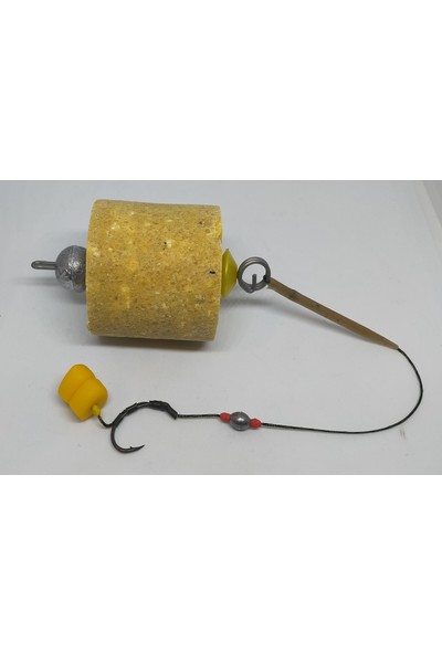 Sazan Rig Küspe Aparatlı Yüzen Çift Mısırlı Sazan Takımı (Küspe Dahil)