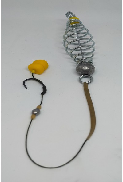 Sazan Rig 30 gr Yaylı Yüzen Çift Mısırlı Sazan Takımı