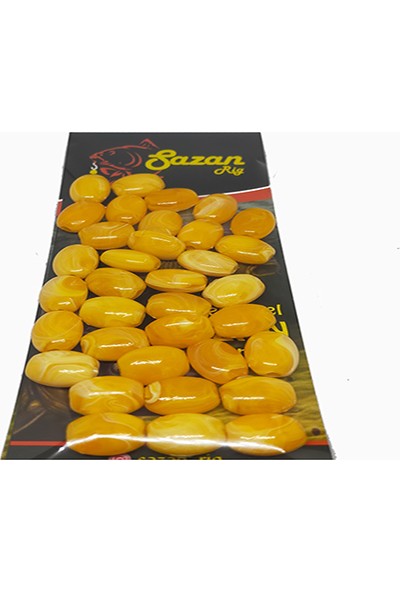 Sazan Rig Dip Yemi Mısır Boncuk 14 mm (Geniş Delik) Sazan Rig Dip Yemi Mısır Boncuk 14 mm (Geniş Delik)