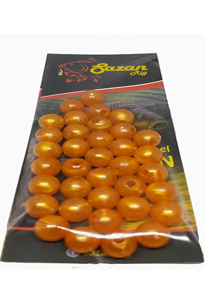 Sazan Rig Turuncu Janjan Boncuk 10 mm (Dar Delik) Sazan Rig Turuncu Janjan Boncuk 10 mm (Dar Delik)