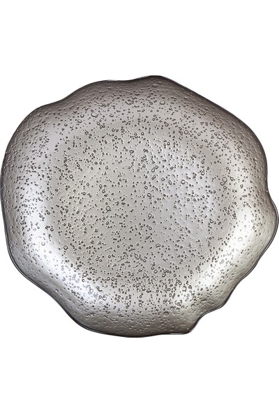 Karaca Lovizna Gri Dekoratif Tabak 38 cm