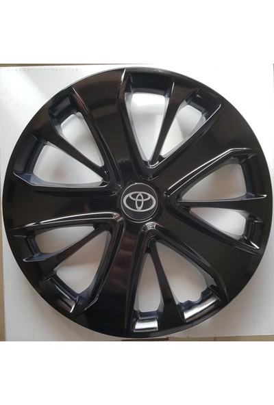 Avsaroto Toyota Corolla 15'' Inç Parlak Siyah 4lü Set Jant Kapağı