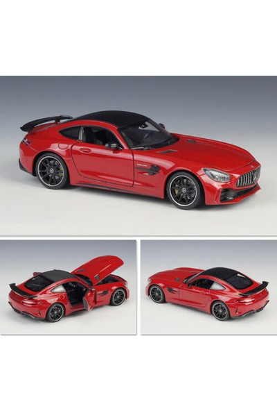 Welly Mercedes Amg Gt R 1/24 Kırmızı Model Araba Welly Mercedes Amg Gt R 1/24 Kırmızı Model Araba