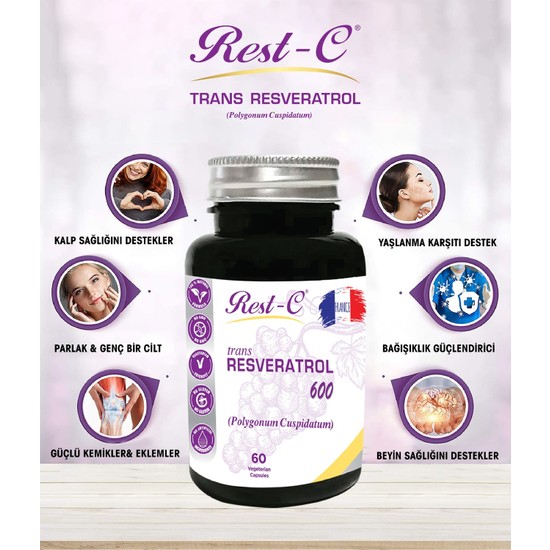 Rest-C Trans Resveratrol Fiyatı, Taksit Seçenekleri ile Satın Al