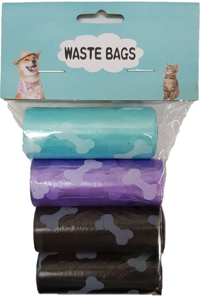 Jokey Kırtasiye Köpek Dışkı Toplama Çöp Torba Poşeti 4 Rulo - 6 cm Jokey Kırtasiye Köpek Dışkı Toplama Çöp Torba Poşeti 4 Rulo - 6 cm