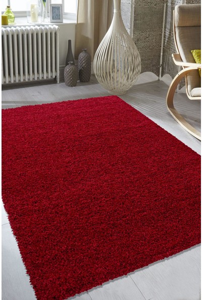 Gala Halı 1500A Düz Renkli Bordo 30 mm Hav Yüksekliği Shaggy Halı Gala Halı 1500A Düz Renkli Bordo 30 mm Hav Yüksekliği Shaggy Halı