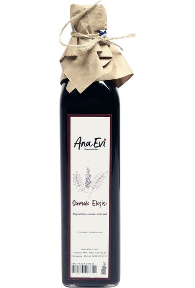 Ana Evi Sumak Ekşisi 800ML Ana Evi Sumak Ekşisi 800ML
