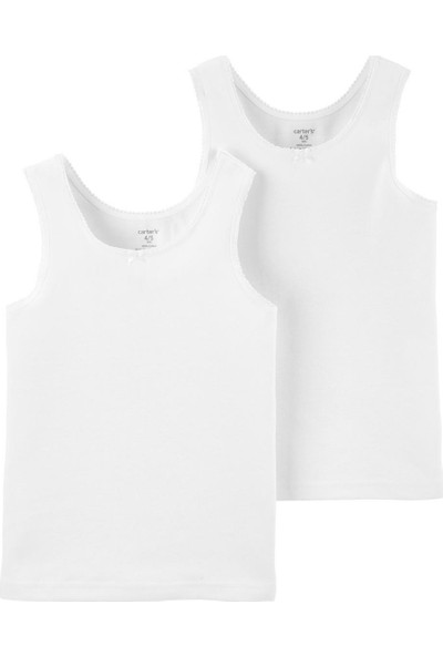 Carter's Carters Kız Çocuk 2'li Atlet 3H740810 Carter's Carters Kız Çocuk 2'li Atlet 3H740810