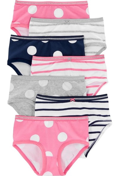 Carter's Carters Kız Çocuk 7'li Külot 3K589510 Carter's Carters Kız Çocuk 7'li Külot 3K589510