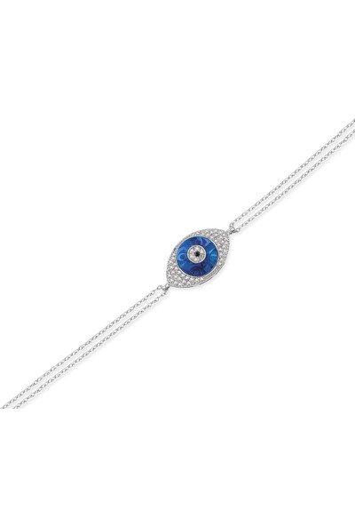 Emel Pırlanta 0.40 Ct. Pırlanta Nazar Bileklik Emel Pırlanta 0.40 Ct. Pırlanta Nazar Bileklik