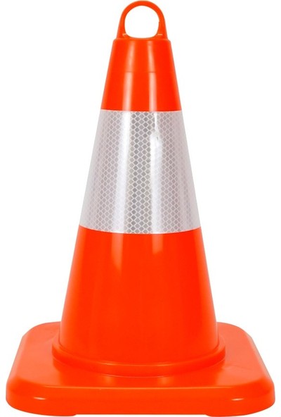 İleri Trafik Pvc Trafik Konisi 32 cm Reflektifli Trafik Dubası