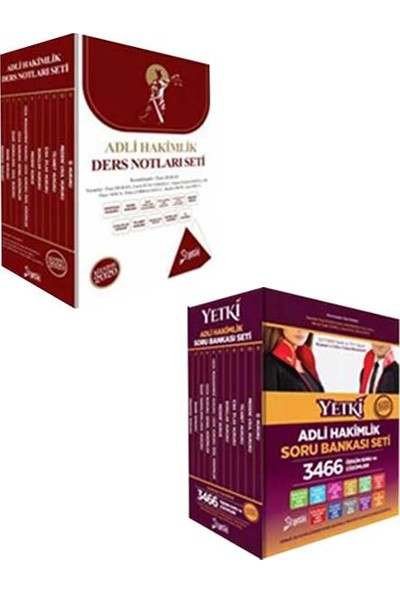 Yetki Yayıncılık Adli Hakimlik Set-Iıı Yetki Yayıncılık Adli Hakimlik Set-Iıı