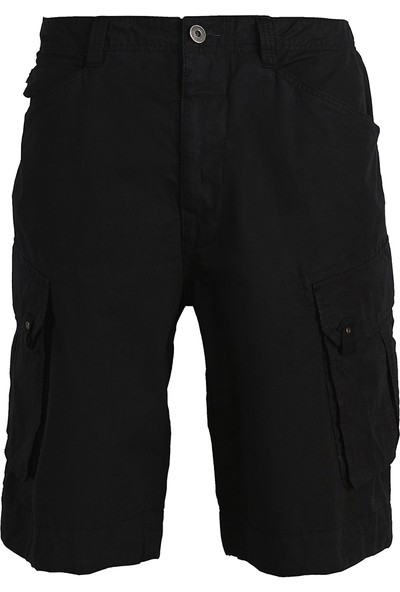 Bad Bear Erkek Siyah Kargo Şort