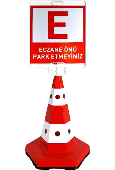 İleri Trafik Eczane Önü Park Yapılmaz Logo Çift Taraf Baskı Klasik Kedi Gözlü Ağırlıklı Koni Seti Trafik Dubası İleri Trafik Eczane Önü Park Yapılmaz Logo Çift Taraf Baskı Klasik Kedi Gözlü Ağırlıklı Koni Seti Trafik Dubası