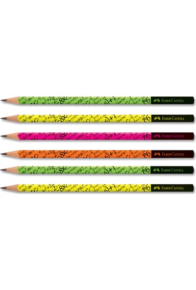 Faber-Castell Formül Üçgen Kurşun Kalem 6'lı