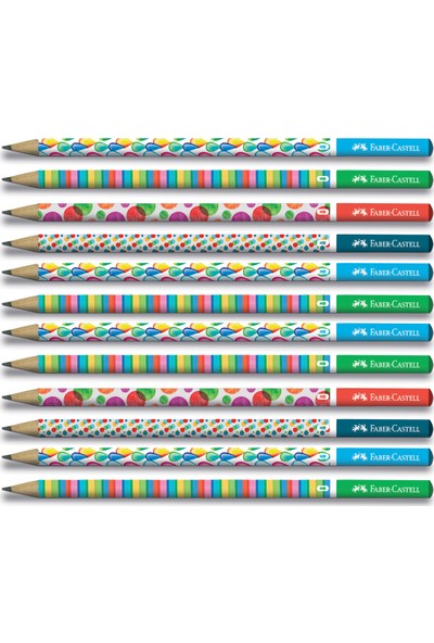 Faber-Castell Bubble 2b Yuvarlak Kurşun Kalem 12'li Faber-Castell Bubble 2b Yuvarlak Kurşun Kalem 12'li