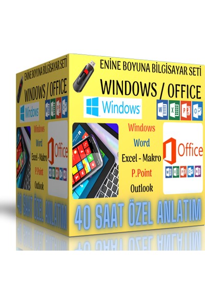 Enine Boyuna Eğitim Enine Boyuna Bilgisayar Eğitim Seti (40 Saat Özel Anlatım) Enine Boyuna Eğitim Enine Boyuna Bilgisayar Eğitim Seti (40 Saat Özel Anlatım)