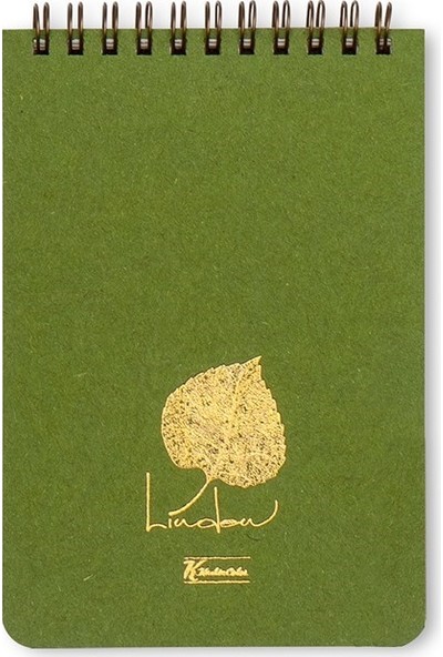 Keskin Color A6 Çizgili Linden Bloknot - Yeşil Keskin Color A6 Çizgili Linden Bloknot - Yeşil