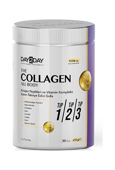 DAY2DAY Collagen All Body Tip 1-2-3 300 gr DAY2DAY Collagen All Body Tip 1-2-3 300 gr