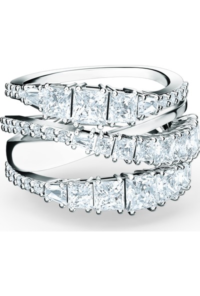 Swarovski Yüzük Twist-Ring Wrap Czwh-Rhs Full Pave 55 Swarovski Yüzük Twist-Ring Wrap Czwh-Rhs Full Pave 55