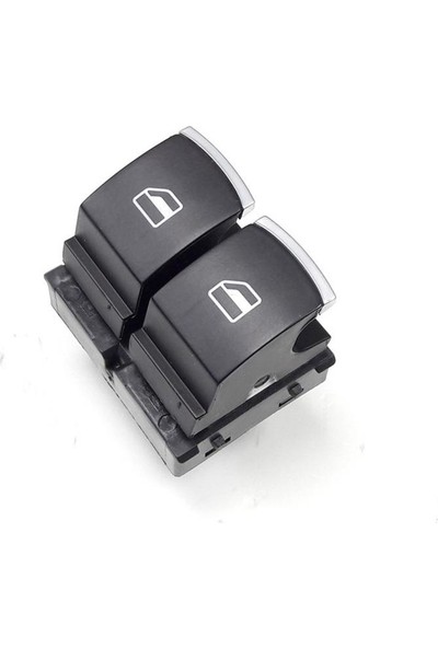 Mcar Vw Caddy 2004 -2021 Cam Düğmesi Çiftli Krom 2K0959857A/C Mcar Vw Caddy 2004 -2021 Cam Düğmesi Çiftli Krom 2K0959857A/C
