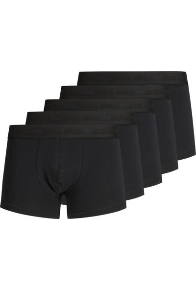 Jack & Jones Erkek Siyah Boxer