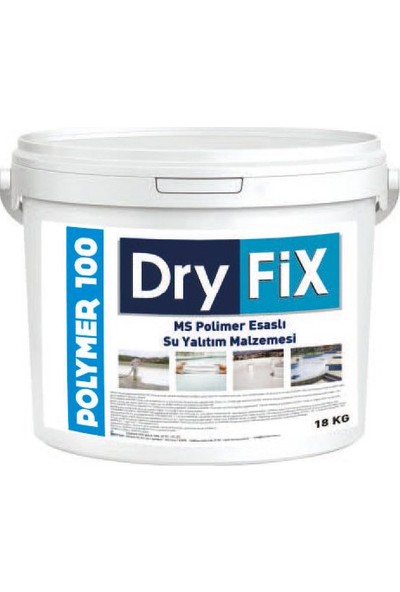 Dryfix Polymer 100 Ms Polimer Esaslı Su Yalıtım Malzemesi 5 kg Beyaz Dryfix Polymer 100 Ms Polimer Esaslı Su Yalıtım Malzemesi 5 kg Beyaz