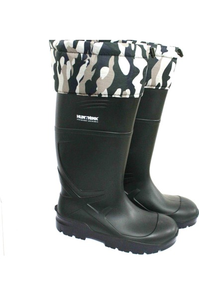 Hunthınk Büzmeli Çizme 44 Numara Siyah Hunthınk Büzmeli Çizme 44 Numara Siyah
