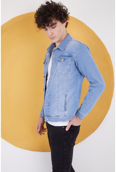 Frankness Jeans Likralı Erkek Jacket Yeni Sezon Frankness Jeans Likralı Erkek Jacket Yeni Sezon