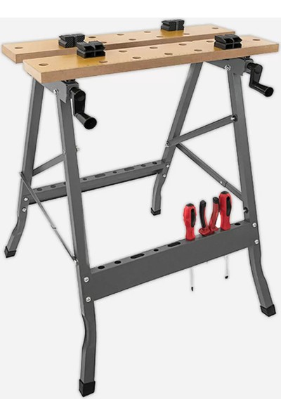 Evinizin Atölyesi Katlanabilir Çalışma Tezgahı 120,5X140X64,5 cm