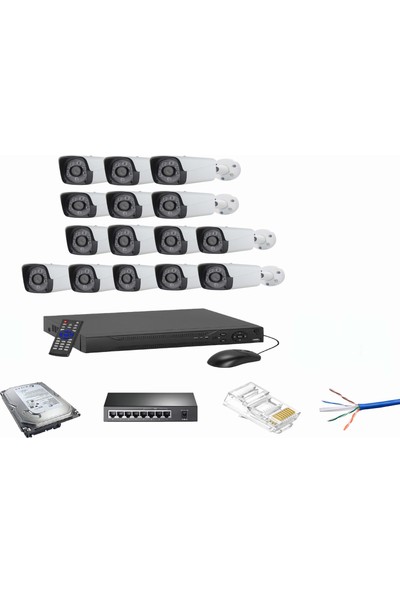 Yıldırım Group 15'li 3mp Ip Güvenlik Kamerası