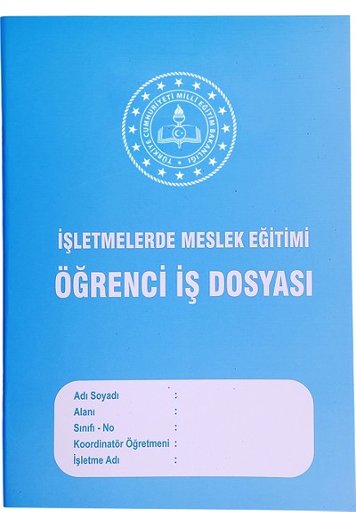 Yeni Merhaba Işletmelerde Meslek Eğitimi Öğrenci Iş Dosyası Karton Kapak A4 80 Sayfa (40 Yaprak) Yeni Merhaba Işletmelerde Meslek Eğitimi Öğrenci Iş Dosyası Karton Kapak A4 80 Sayfa (40 Yaprak)