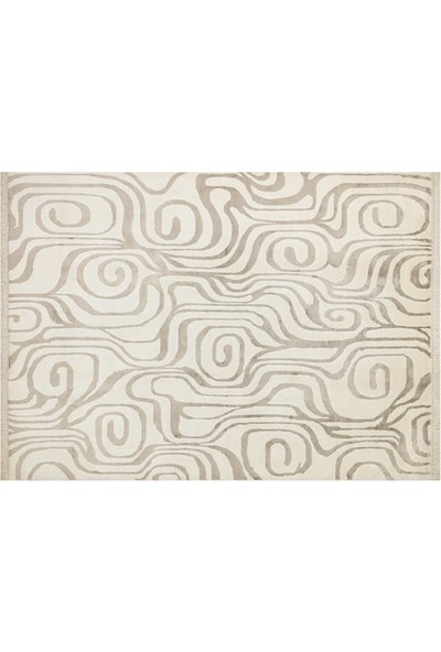 Allmode Salwa 17 Whitegrey El Dokuma Halı