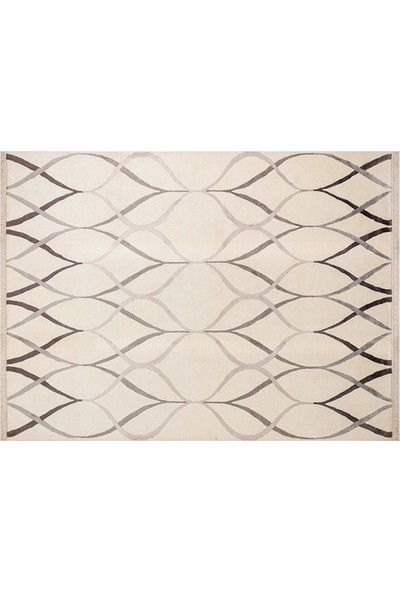 Allmode Special Heritage Sh 205 ivorygrey El Dokuma Halı