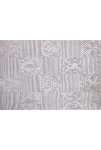 Allmode Tulipa Ag-01 Silver El Dokuma Halı