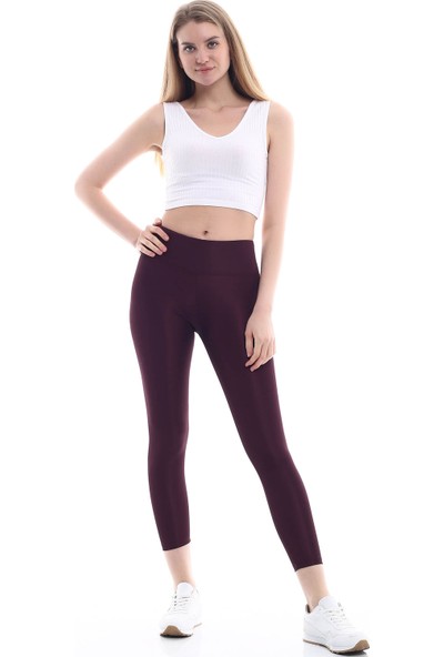 Catiway Kadın Bordo Yüksel Bel Kemerli Korse Toparlayıcı Spor Parlak Disco Tayt Catiway Kadın Bordo Yüksel Bel Kemerli Korse Toparlayıcı Spor Parlak Disco Tayt