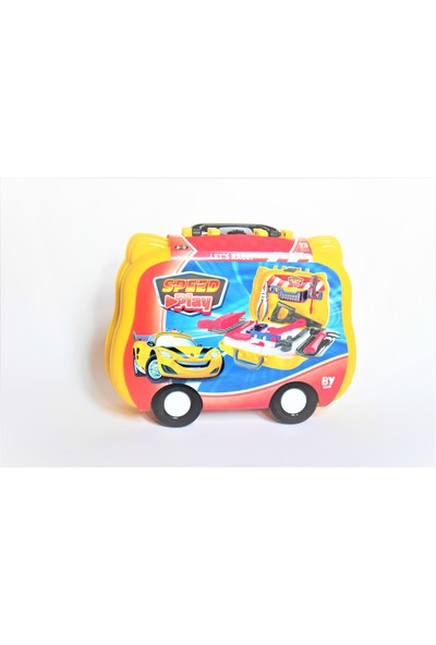 Bayraktar Çantalı Tekerlekli Oyuncak Tamir Seti 23 Parça Bayraktar Çantalı Tekerlekli Oyuncak Tamir Seti 23 Parça