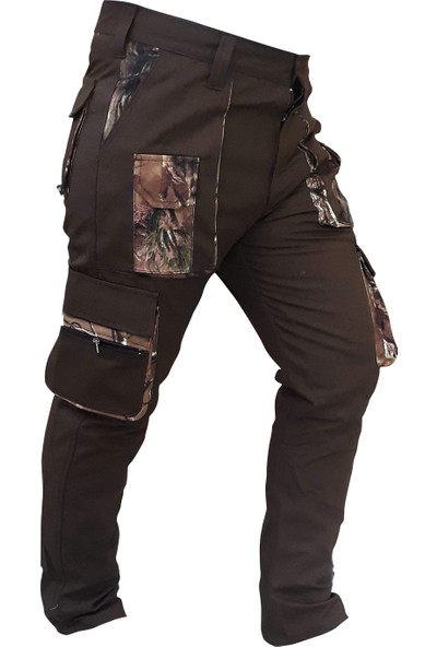Wilds Kahve Üzerine Meşe Kamuflaj Pantolon