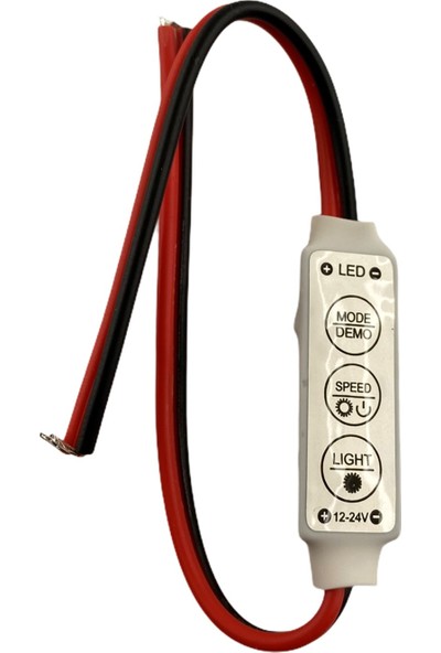 Micron Şerit LED Dimmer Kontrol Devresi Modül 12V 24V Micron Şerit LED Dimmer Kontrol Devresi Modül 12V 24V