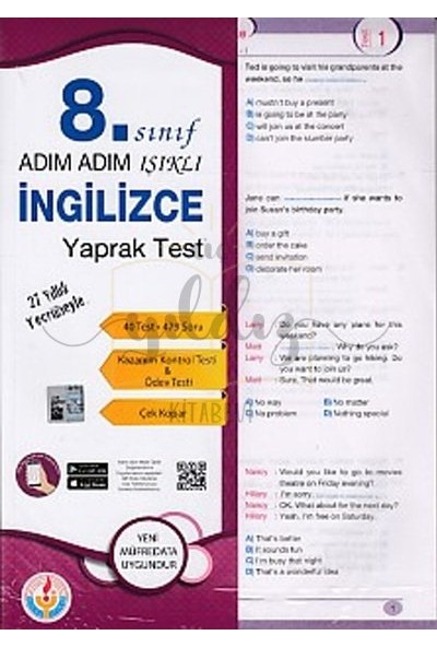 Bilal Işıklı Yayınları İngilizce 8. Sınıf Yaprak Test