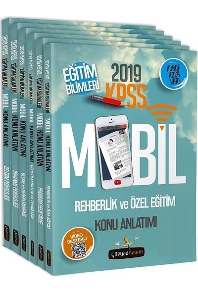 Beyaz Kalem Yayınları KPSS Eğitim Bilimleri Modüler Konu Anlatımlı Set Beyaz Kalem Yayınları KPSS Eğitim Bilimleri Modüler Konu Anlatımlı Set