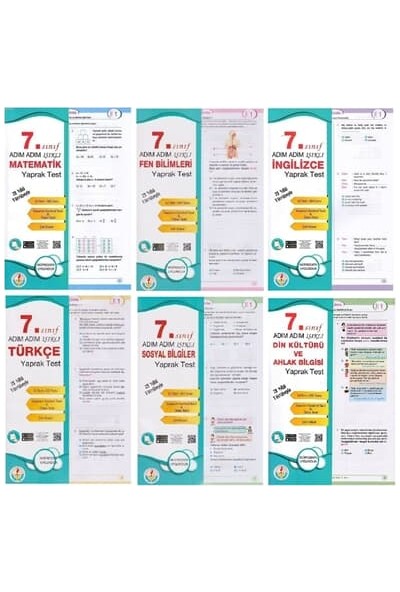 Bilal Işıklı Yayınları 7. Sınıf Tüm Dersler Yaprak Test Bilal Işıklı Yayınları 7. Sınıf Tüm Dersler Yaprak Test