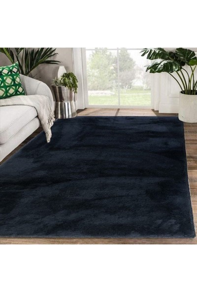 Sarar Post Peluş Siyah Kaymaz Taban Halı - Yolluk Özel Ölçü Kesme Sarar Post Peluş Siyah Kaymaz Taban Halı - Yolluk Özel Ölçü Kesme