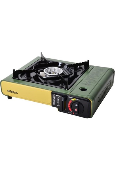 Nurgaz Tek Gözlü Portatif Haki Ocak