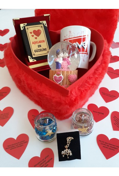 Akın Ucuzluk Büyük Boy Peluş Kutuda Sevgililer Günü Doğum Günü Yıldönümü Sevgiliye Hediye