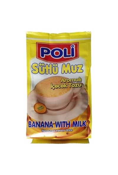 Poli Sütlü Muz Aromalı Içecek Tozu 250 gr