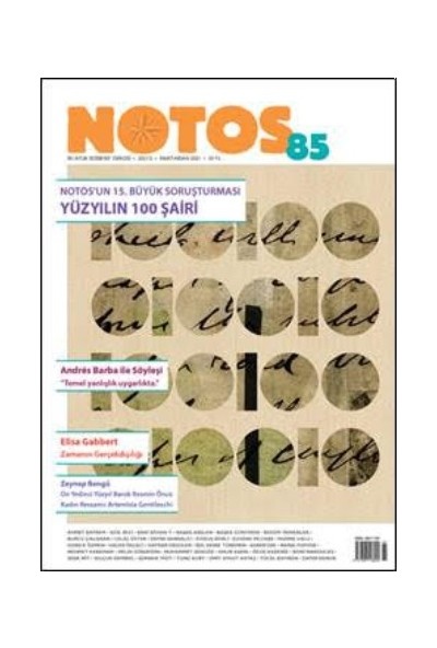Notos 85. Sayı