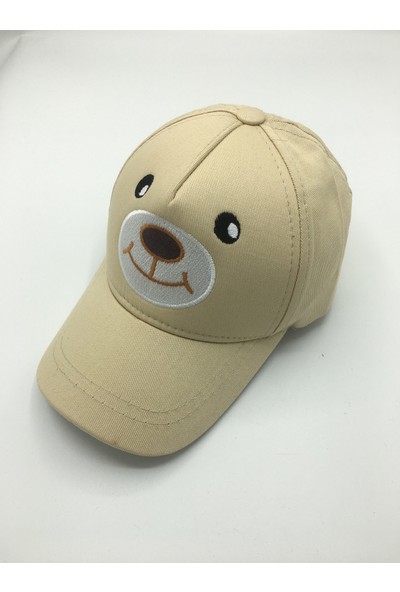 Gonca Şapka Nakışlı-Figürlü Çocuk Ayarlanabilir Nakışlı Şapka