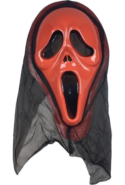 Event Party Store Cadılar Bayramı Halloween Kırmızı Ekonomik Çığlık Maske Event Party Store Cadılar Bayramı Halloween Kırmızı Ekonomik Çığlık Maske
